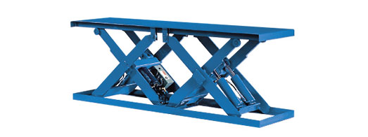 Hydraulic Double Long Scissor Lift Tables | Vertical Lift Tables